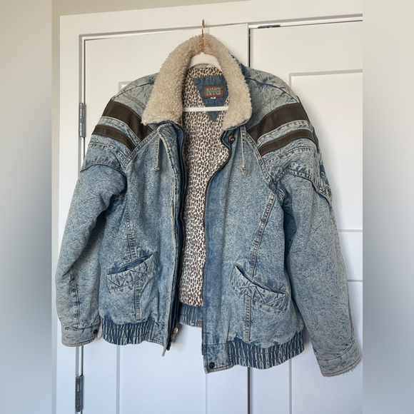 Jackets & Coats | Vintage Denim Winter Jacket | Poshmark
